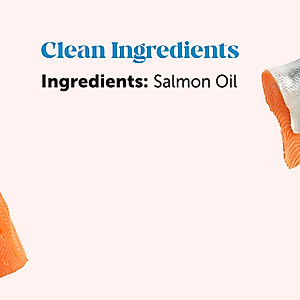 Pet Honesty Wild Alaskan Salmon Oil, Omega-3 Fish Oil for Dogs and Cats, Fatty Acids, Salmon Oil for Dogs, Skin and Coat Health, Pure Dog Food Topper, Supports Joints, Brain & Heart Health - 16 oz