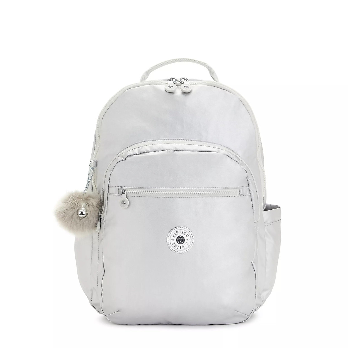 Kipling Seoul Extra Large Metallic 17" Laptop Backpack Candy Metallic