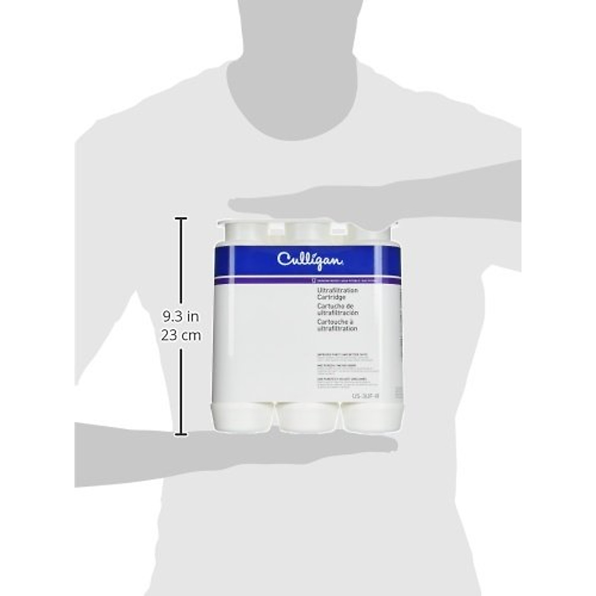 Culligan US-3UF-R Under-Sink Drinking Water Filter Replacement Cartridge, 2 Count (Pack of 1), White