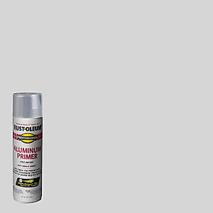 Rust-Oleum 254170 Professional Primer Spray Paint, 15 oz, Aluminum