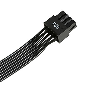 Certusfun CPU Cable for Corsair, 70CM 8 Pin to 8 & 4+4 Pin EPS Cable for Thermaltake, Male to Male CPU Power Cable for ARESGAME Power Supply (70cm+15cm)