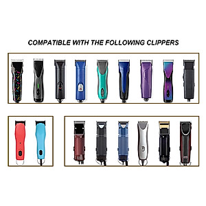 3 Packs Professional Detachable Replacement Ceramic Blades Set,Cut Length 5/32-Inch to 3/8-Inch,compatible with Andis/oster Classic 76/Star-Teq/Power-Teq/A5 Clipper