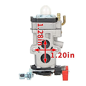 partszen WYA-79 Carburetor for Husqvarna 581177001, 502845001, WYA-172-1, WYA-172, WYA-6, WYA-64-1 for Husqvarna 150BT Parts for Husqvarna 150BT Carburetor for Redmax EBZ8500 EBZ7001 Backpack Blowers