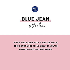 Capri Blue Petite Candle - 8 Oz - Blue Jean