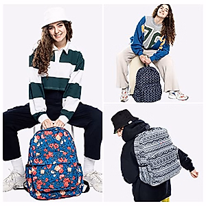 J World New York Unisex Kid's Oz School Backpack for Girls Boys. Cute Bookbag, Classic Paisley, One Size