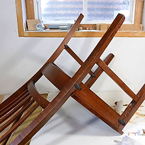 Rierdge 8 Sets 4 Inch Stainless Steel Flat Plate Straight Bracket Flat Metal Brace Bracket, 100mm Metal Brackets Mending Repair Plate Brace with Screws for Wood Straight Brace (Black)