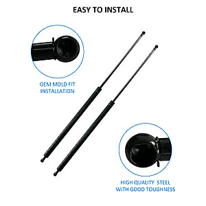 YUANTUO 28" 300Lb Gas Struts Spring Shocks, 1335N Lift Support for Super Heavy-Duty Sled Trailer Tonneau Cover Trap Door Murphy Bed Truck Cover, SF280M300