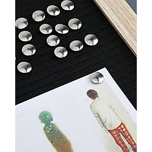 PAPERPAL 500 Standard Thumbtacks for Cork Board, Flat Thumb Tacks for Posters, Bulletin Board Tacks, Metal Pushpins for Office School & Personal Use