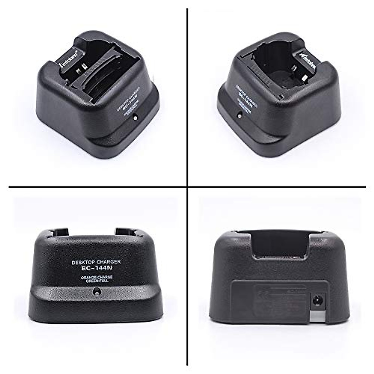 BC-144N Charger Compatible for ICOM Radio IC- A6 IC-A24 IC-F3GT IC-F4GT IC-F30GT IC-F40GT IC-F11 IC-F21 IC- V8 IC-V82 IC-U82 BP-209N BP-210N BP-222N