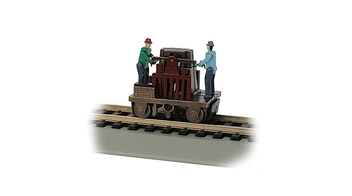 Bachmann HO Scale Gandy Dancer Hand Car – Realistic Model for Railfans