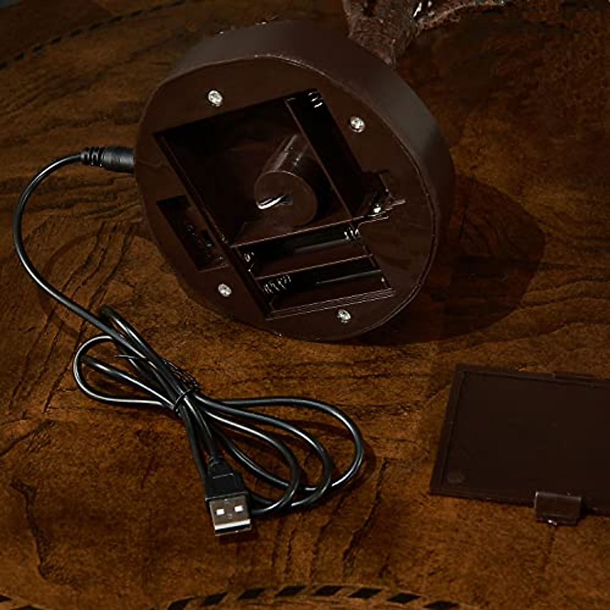 LITBLOOM Lighted Tabletop Olive Tree 18IN 50 LED Fairy Lights with Timer Battery Operated or USB Plug in Bonsai Tree for Wedding Christmas Spring Home Decoration