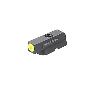 Night Fision Tritium Perfect Dot Front Sight Compatible with CZ P-10 C/F - Yellow Ring