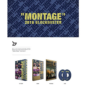 BLOCK B - 2018 BLOCKBUSTER MONTAGE 2DVD+Photobook