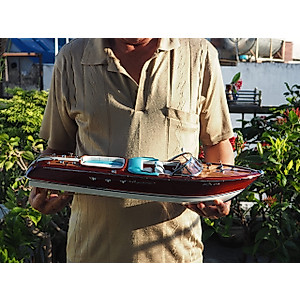 Riva AQUARAMA Wood Boat Model 21" (53 cm) Fully Assembled