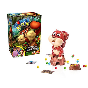 Chompin' Charlie Game - Feed The Squirrel Acorns and Race to Collect Them When They Scatter by Goliath