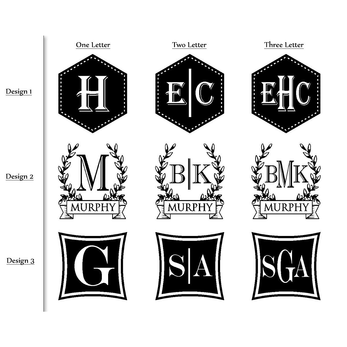 Custom Whiskey Monogram Wreathe Bourbon Rock Glasses Engraved Scotch Glass for Dad Birthday Fathers Day Gift Groomsmen Husband Wedding Gifts for Her