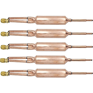 Supplying Demand D111 5 Pack Copper 1 Inch Charging Drier for Commercial Refrigerators Freezers Air Conditioners