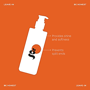 Be Honest Collection For Optimal Hair Health - Rich in vitamins and antioxidants | Shampoo 16oz + Conditioner 16oz + Leave-In 8oz | Experience your hair frizz-free and loose