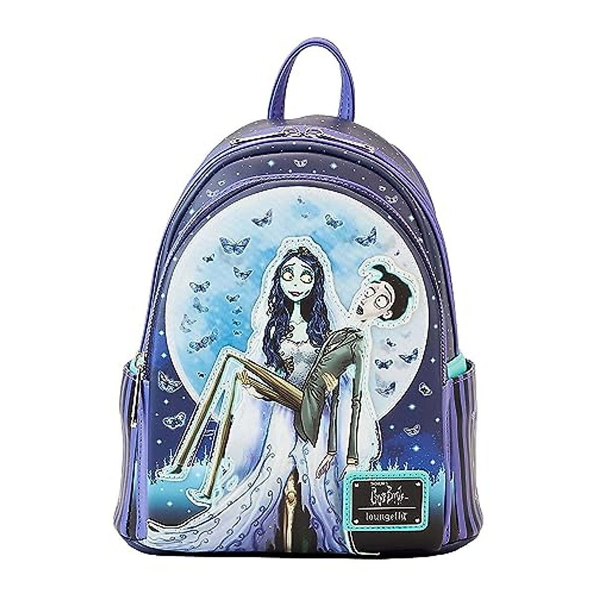 Loungefly Corpse Bride Moon Double Strap Shoulder Bag