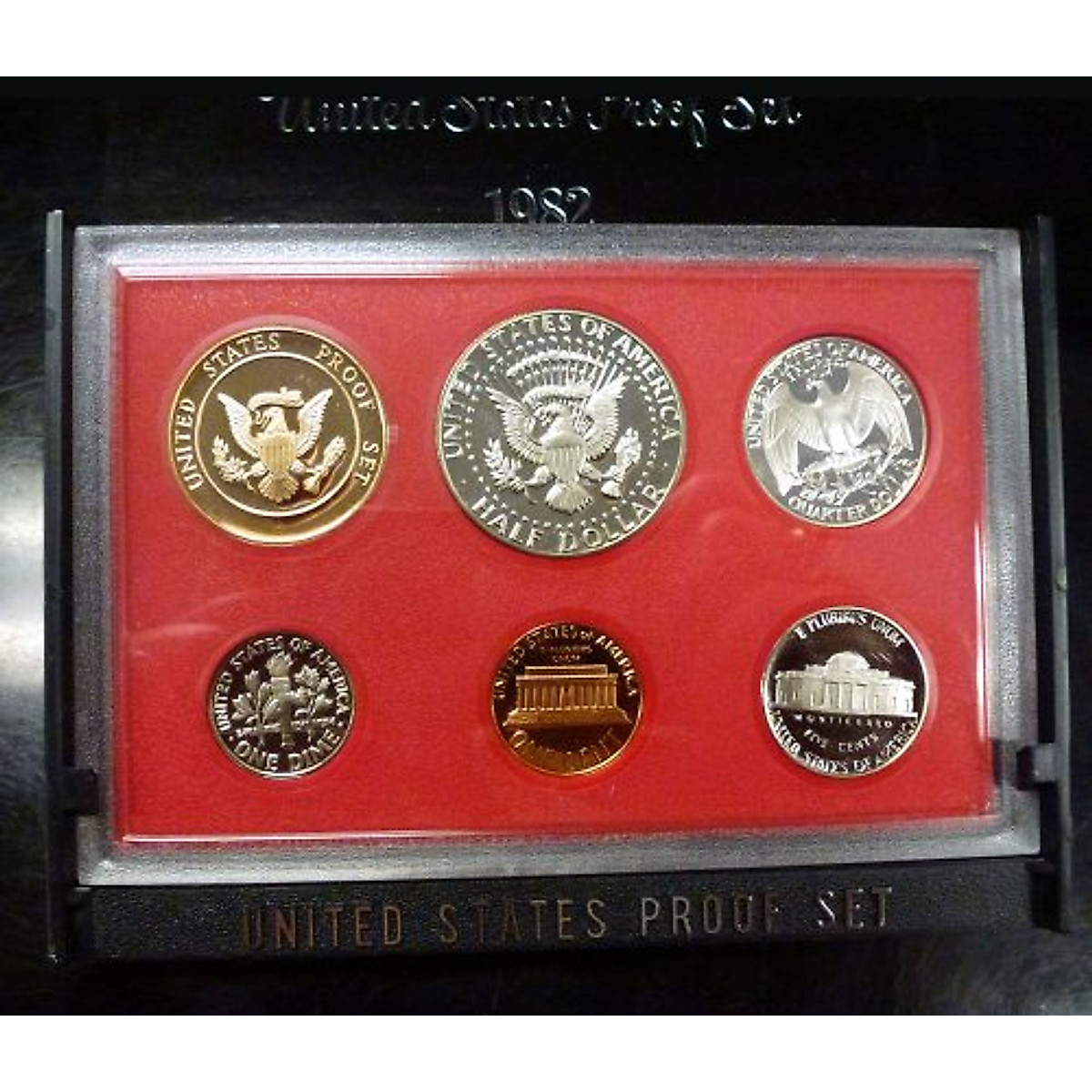 1982 S U.S. Mint Proof Set Original Mint Pkg