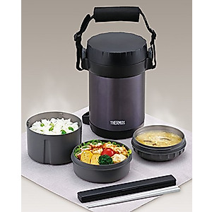 Thermos JBG-1801 MDB Stainless Lunch Jar, Approx. 0.4 oz (1.3 L), Midnight Blue