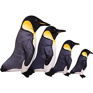 ikasus Lifelike Penguin Stuffed Animal Toy Cute Plush Peguin Doll Soft Plush Doll Hugging Plush Pillow Lovely Comfort Sleeping Cushion Kawaii Plushies Penguin Home Decor Gifts for Adults Kids