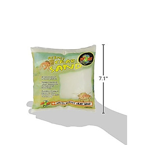 Zoo Med Laboratories SZMHC2W Hermit Crab, 2-Pound, Sand White