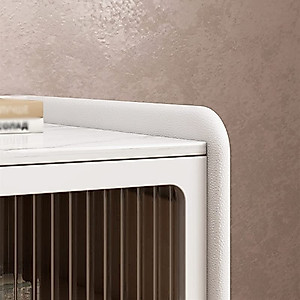 DOUBA Table Chevet Intelligente avec Recharge Sans fil Meuble Multifonctionnel Pour Chambre Coucher