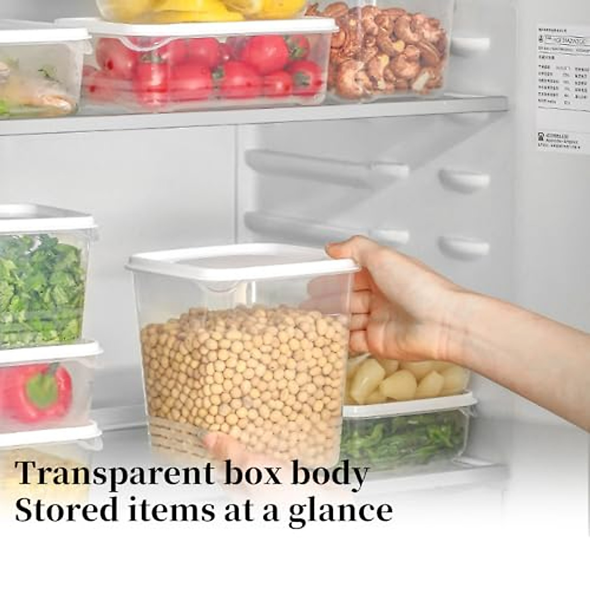 NXCJINYU Food Storage Containers, 36-Piece,Plastic Deli Containers with Lids, Slime, Soup, Meal Prep Containers 、Stackable 、Leakproof 、Microwave、Dishwasher、Freezer Safe- Reusable,for Kitchen Storage