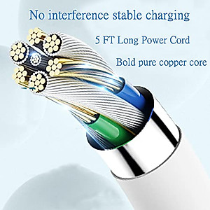 LIANSUM 12V Charger Power Cord AC Adapter for Spectra Electric Breast Pump S1 / S2 / SPS100 / SPS200 / 9 Plus Charging Cord, Baby Breast Pumps Power Supply