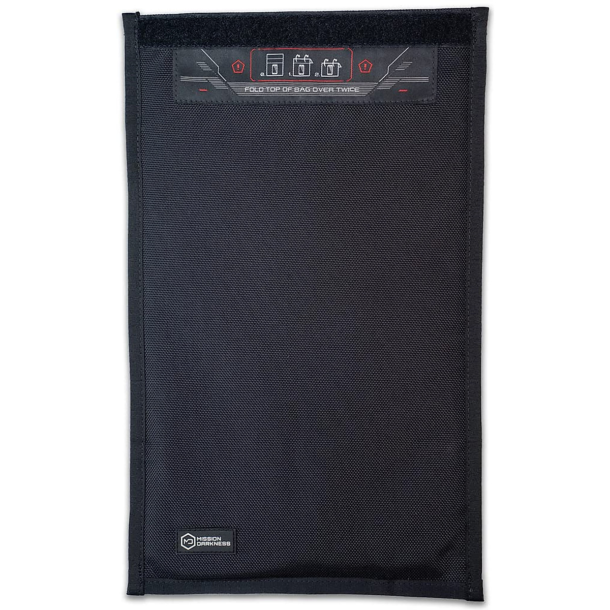 Mission Darkness Non-Window Faraday Bag for Tablets // Device Shielding for Law Enforcement & Military, Executive Privacy, Travel & Data Security, Anti-Hacking Anti-Tracking Anti-Spying Assurance