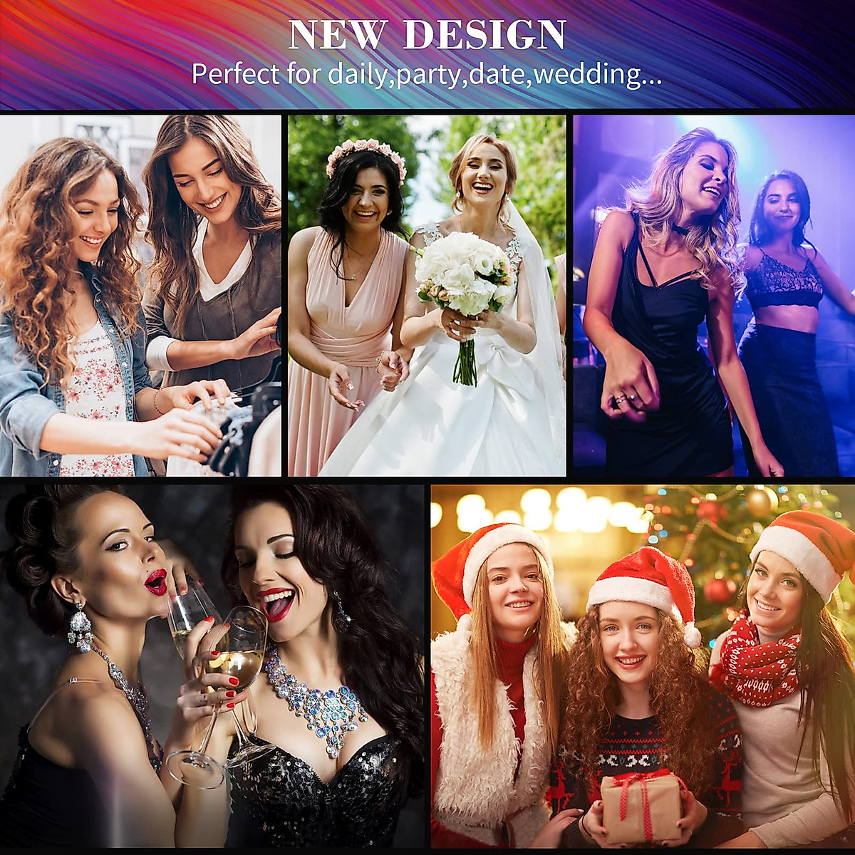 EverNice 2021 Upgraded Magnetic Eyelashes with Eyeliner, 10 Pairs Magnetic eyelashes,with Tweezers and Mirror Box Easy to Carry