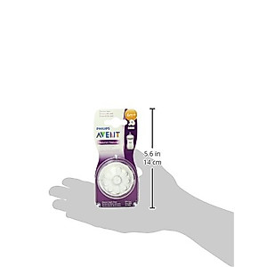 Philips AVENT BPA Free Natural Fast Flow Nipples, 2-Pack