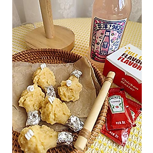 Fried Chicken Shaped Funny Soy Wax Scented Candle Gift Candle Set for Your Lovers