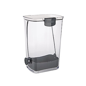 Progressive International PKS-930 BPA-Free Plastic ProKeeper Herb Keeper with Removable Silicone Drain Plug, 1 Piece, White