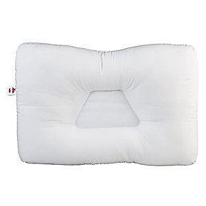 Core Products Tri-Core Cervical Support Pillow for Neck Pain, Orthopedic Contour Pillow, Gentle, Full Size, 24" x 16"