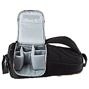 Lowepro LP36899PWW Slingshot Edge 250 AW - A Secure, Slim, Smart and Protective Sling for a Compact DSLR or DJI Mavic Pro/Mavic Pro Platinum,Black,9.06 x 4.72 x 8.27 in