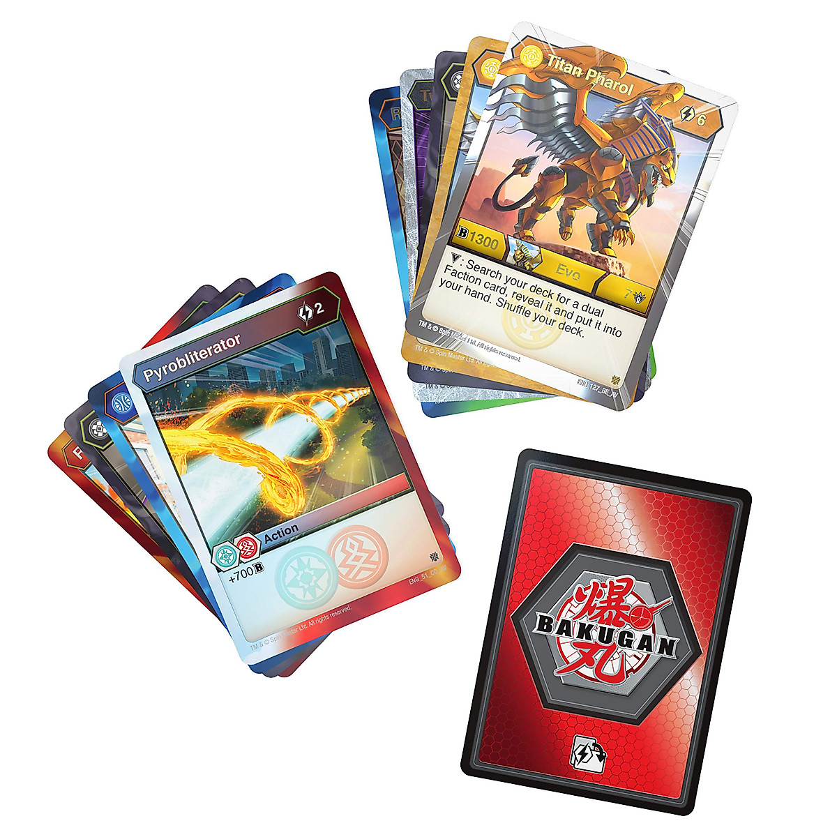 Bakugan Pro, Armored Elite Booster Pack with 10 Collectible Trading Cards, for Ages 6 and Up