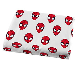 Jay Franco Marvel Spiderman Spidey Daze Twin Sheet Set - 3 Piece Set Super Soft and Cozy Kid’s Bedding - Fade Resistant Microfiber Sheets (Official Marvel Product)
