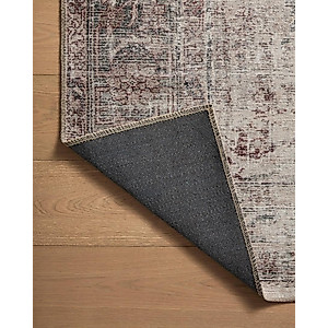 Loloi Amber Lewis Georgie Collection GER-08 Lagoon/Beige 5'-0" x 7'-6", .19" Pile Height, Area Rug
