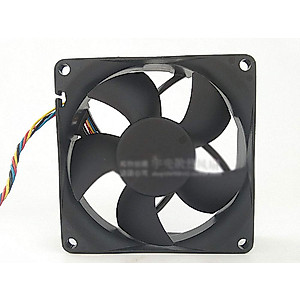 for Foxconn PVA080F12H, P05-AB DC 12V 0.36A 4-Wire 5-pin Connector 80mm 80x80x20mm Server Square Cooling Fan