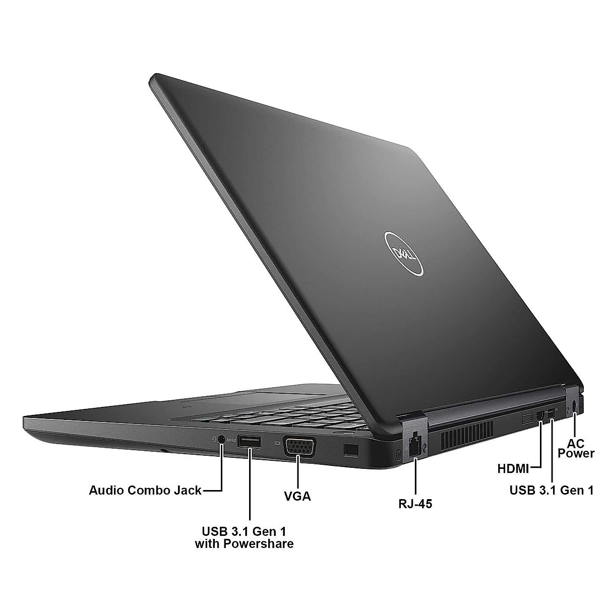 Dell Latitude 5490 Intel i7-8650U, 16GB Ram, 512GB SSD, 14.0 Inches Windows 10 Pro - (Renewed)
