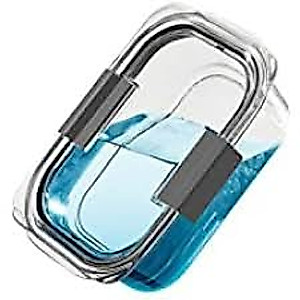 Brilliance Food Storage Rubbermaid Containers, 3.2 Cups, BPA Free, Airtight Lids, Ideal for Lunch, Meal Prep & Leftovers, Set of 2