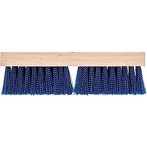 Carlisle FoodService Products 36193P14 Blue Color, 10" Polypropylene Deck Scrub Brush