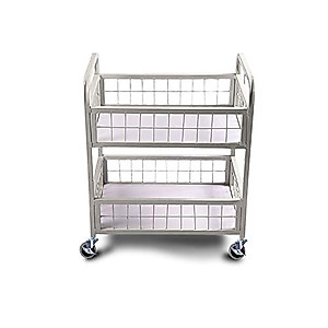 AAGUT Caster Wheels,4 Inch Rubber Heavy Duty 1/2"-13 x 1-1/2" Threaded Stem Mount Industrial Castors, Locking Brakes Metal Swivel Wheel,Replacement for Carts Furniture Dolly Workbench Trolley,Set of 4