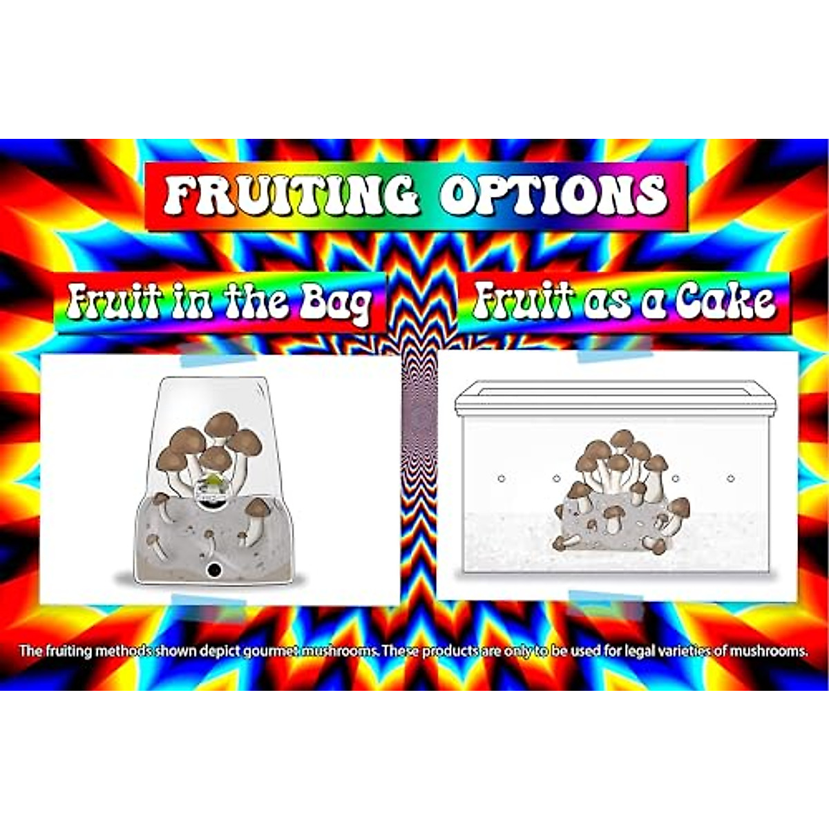 Booming Acres | The Magical 5lb All-in-One Mushroom Grow Bag | Mushroom Grow Kit | Harvest Your own Happiness | Discover The Magic of Growing Mushrooms - 5lb Grow Bag Mushroom Starter Kit