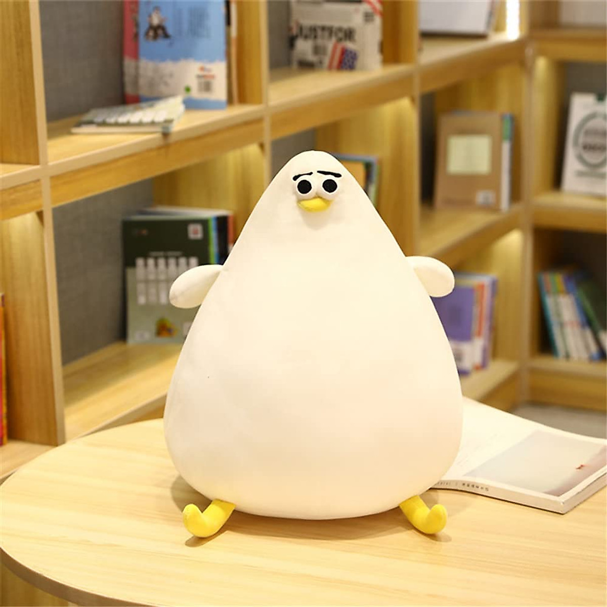 26/40cm Simulation Mother Hen Doll, Funny Fat Chicken Plush Toys, Cute Cartoon Chicken Pillow, Creative Gift (40.cm)