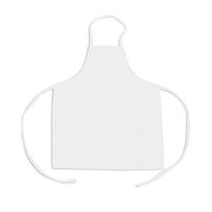 KNG Kids Cooking Apron for Girls and Boys – Small, White