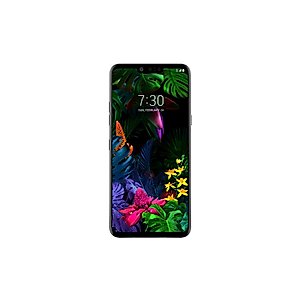 LG G8 ThinQ (128GB, 6GB RAM) 6.1" QHD+ OLED FullVision Display, Crystal Sound OLED Speaker, Hand ID, Air Motion, 4G LTE (Only for T-Mobile & Its MVNO's) (Renewed) (Aurora Black)
