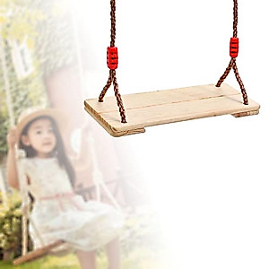 Colcolo Outdoor Wooden Swing Set for Kids - Sturdy and Safe Playground Equipment